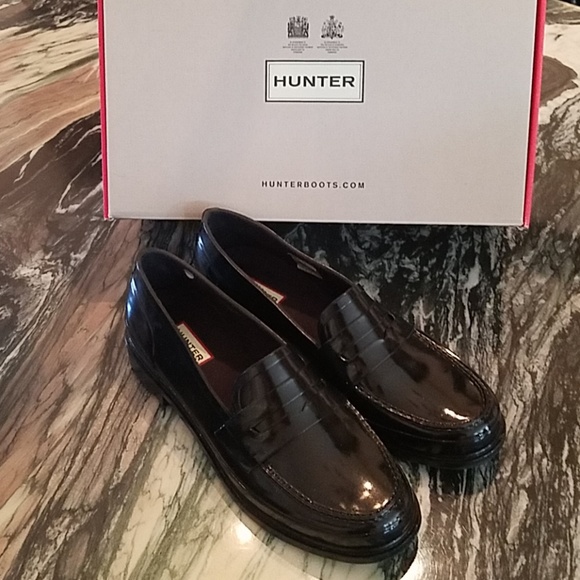 Hunter | Shoes | Hunter Original Penny Loafer In Black | Poshmark